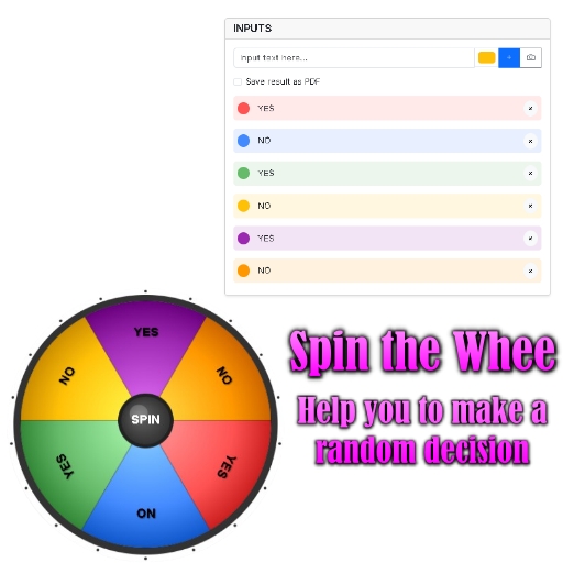Spin the Wheel to Decide a Random Choice – It's Fun & Easy!